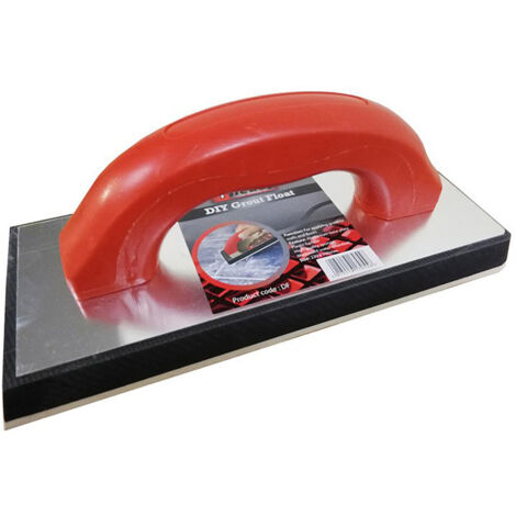 Tileasy 230mm x 100mm Grout Float with Plastic Handle - DF
