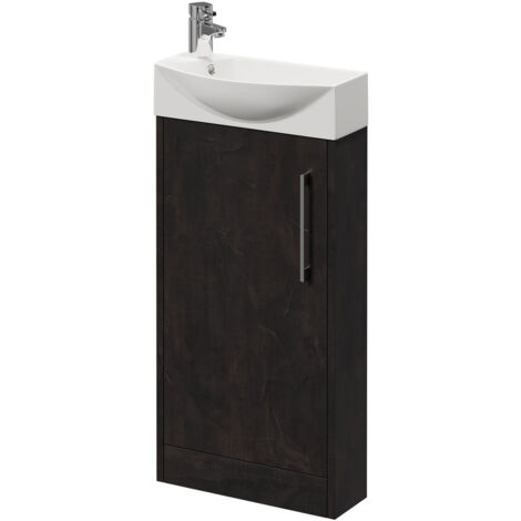 Wholesale Domestic Horizon Metallic Slate 440mm Floor Standing Vanity ...