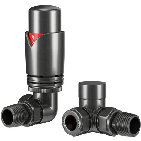 Wholesale Domestic Colore Dias Gunmetal Grey Thermostatic Corner ...