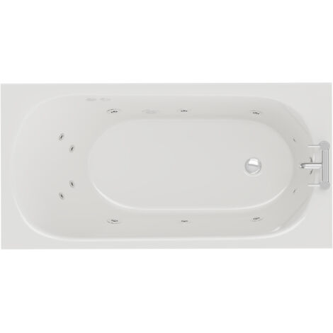 Wholesale Domestic Compact 1400mm x 700mm 12 Jet Chrome Flat Jet Single ...