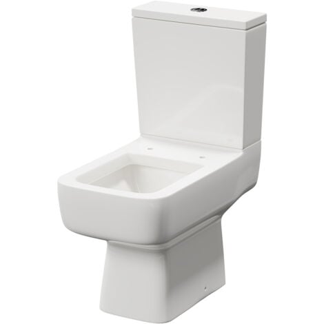 Wholesale Domestic Paulo Close Coupled Toilet Pan and Cistern with Fittings