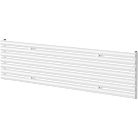 Boone White 420mm x 1800mm Horizontal Single Panel Radiator