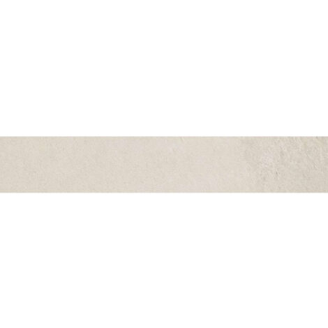 RAK Shine Stone White Matt 10cm x 60cm Porcelain Wall and Floor Tile ...