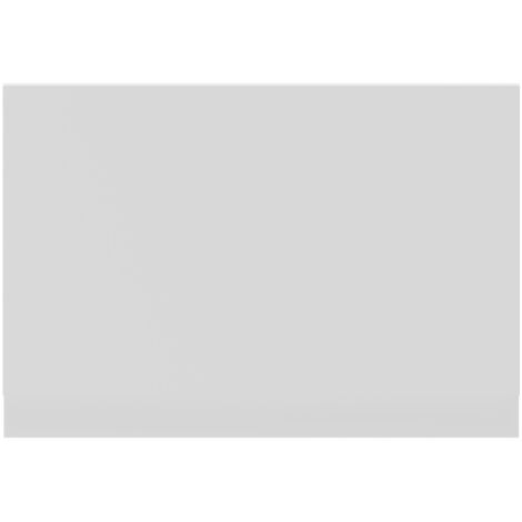 Matt White MDF 800mm End Bath Panel