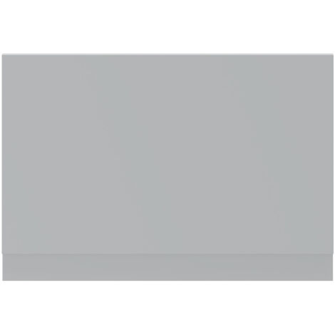 Matt Grey MDF 800mm End Bath Panel