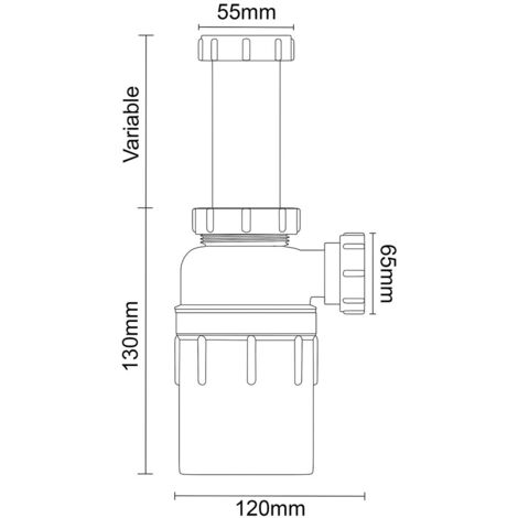 Wholesale Domestic Essentials Universal 32mm to 40mm Telescopic Basin ...