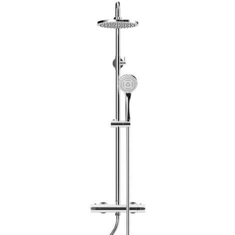 Wholesale Domestic Delta Thermostatic Rigid Riser and Handset Shower System