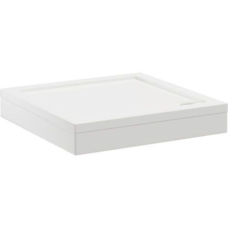 Wholesale Domestic Pearlstone 760mm x 760mm x 40mm Square Shower Tray ...
