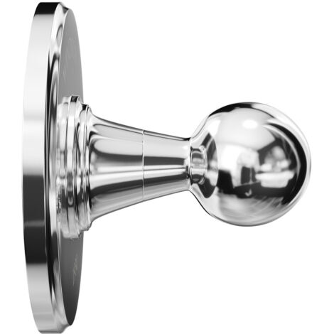 Windsor 1930 Traditional Polished Chrome Wall Mounted Robe Hook