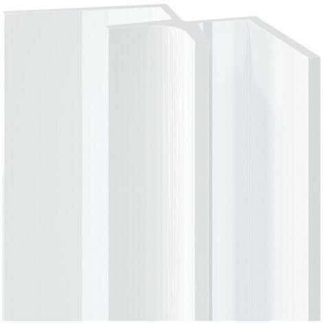 WholePanel 5mm White Aluminium Wall and Ceiling Panel Internal Corner Trim