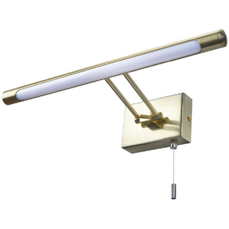 Forum Spa Chai Satin Brass 410mm Picture Light - SPA-30993-SBRS