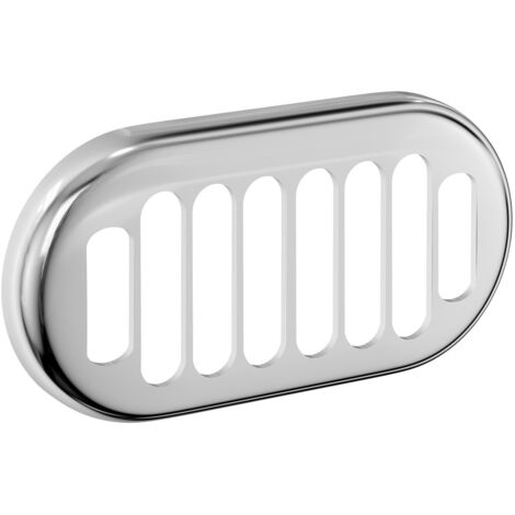 Colore Polished Chrome Overflow Insert for Grosvenor Basins