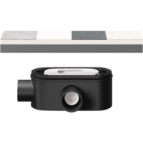 WholeSeal Wetroom 300mm Linear Shower Waste with Tileable Cover Plate