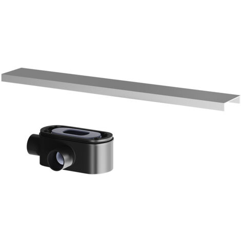 WholeSeal Wetroom 600mm Linear Shower Waste with Stainless Steel Cover ...