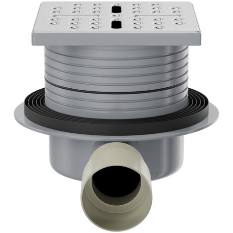 WholeSeal Wetroom Square Screw Lock Shower Waste