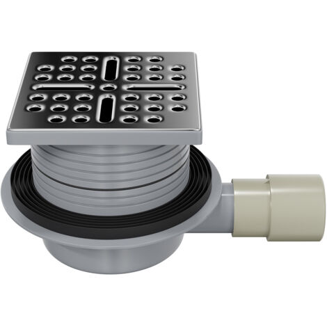 WholeSeal Wetroom Square Screw Lock Shower Waste