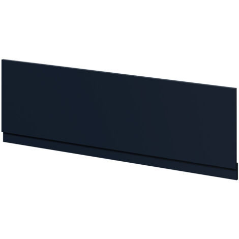 Deep Blue MDF 1700mm Front Bath Panel with Plinth