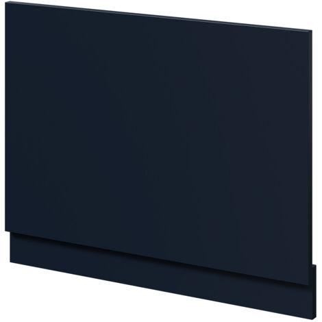 Deep Blue MDF 700mm End Bath Panel with Plinth
