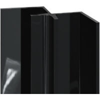 WholePanel 10mm Black Wall Panel Internal Corner Trim
