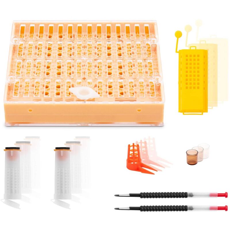 Beekeeping Starter Kit Queen Breeding 322-piece transfer spoon hatching ...