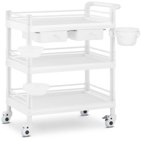 Laboratory trolley Laboratory trolley 3 shelves 2 compartments 60 kg
