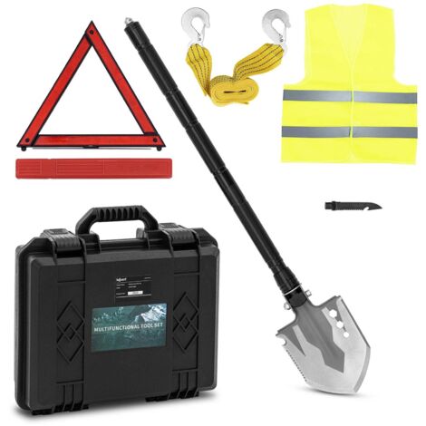 Survival spade - 11 Functions + Case with shoulder strap Survival ...