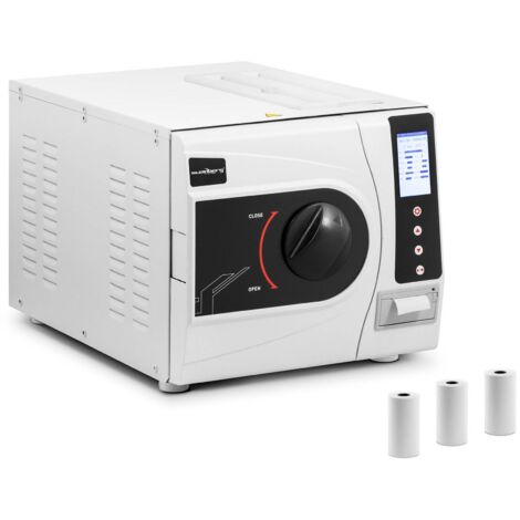 Autoclave Steriliser Laboratory autoclave Class B 23 L LCD 6 standard programmes
