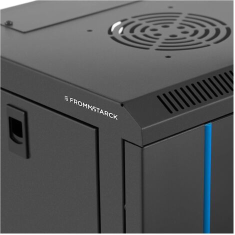 Server Rack - 10 inches - 6 U - lockable - up to 60 kg - Black server ...