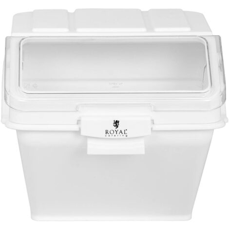 Ingredient Bin Dry Food Bin Flour Bin Ingredient Storage Bin Plastic 47L