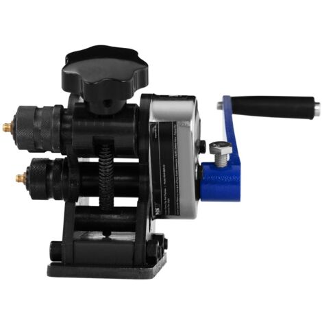 Manual Roll Bending Machine Roll Bender Flat/Round Steel 0-360°