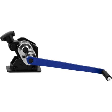 Manual Roll Bending Machine Roll Bender Flat/Round Steel 0-360°