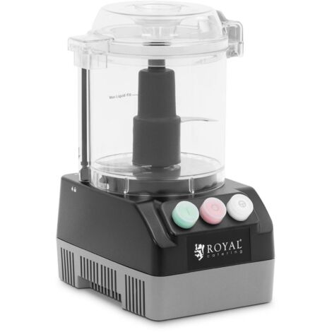 Mini Food Processor - 600 W - 3 l - Royal Catering Compact food ...