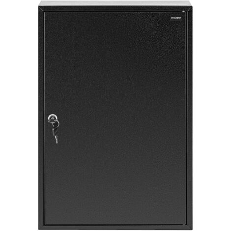 Metal Key Cabinet Key Closet Locking Key Storage Box for 200 Keys Incl ...
