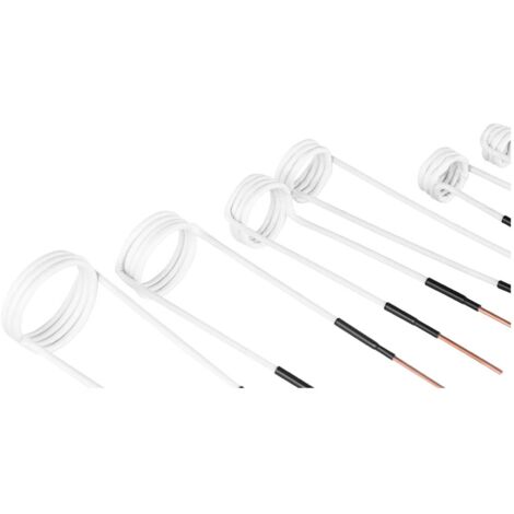 Induction Coil Set 7 Induction Coils Heater Coils Brass Fibreglass 3-50 mm