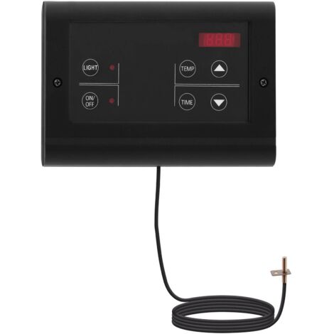 Sauna Control Panel Digital LED Display For Uniprodo Sauna Heaters 400V 3N