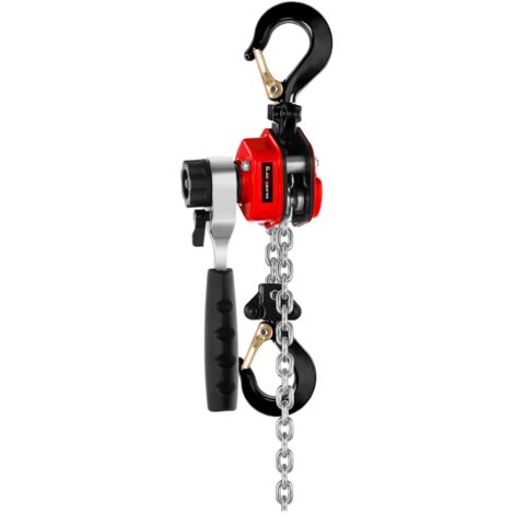 Lever Hoist Chain Block Ratchet Hoist Steel Lift Lower Safety Catch ...