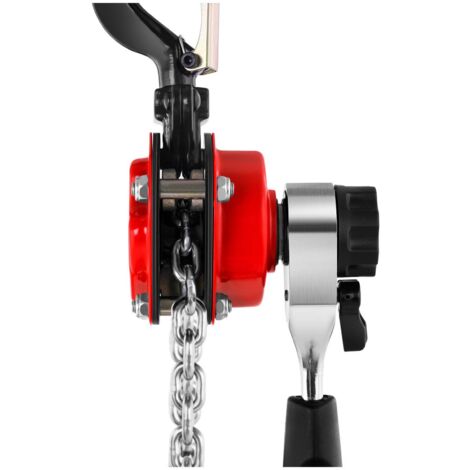 Lever Hoist Chain Block Ratchet Hoist Steel Lift Lower Safety Catch ...