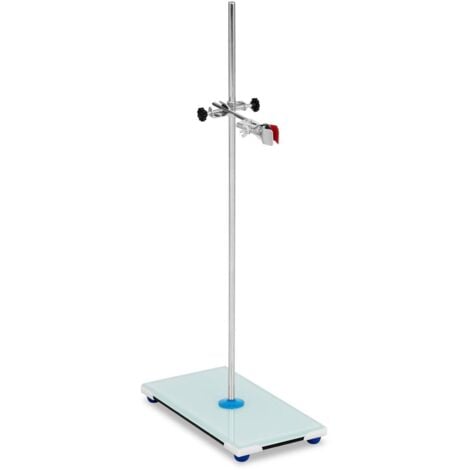 Laboratory Stand Retort Stand Ring Stand Set Glass Base Clamp + Boss ...