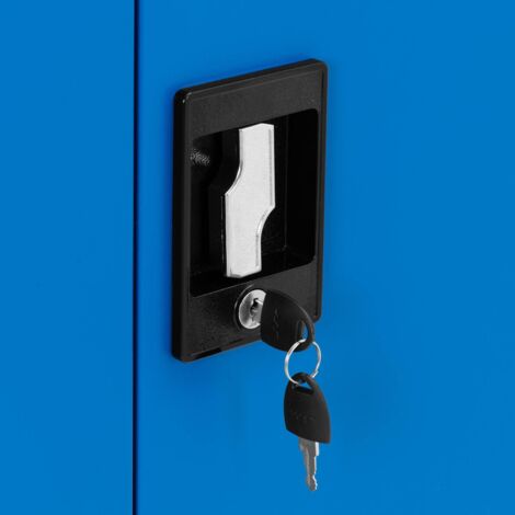 Tool Cabinet - pegboard rear panel and pegboard swing doors - 7 drawers