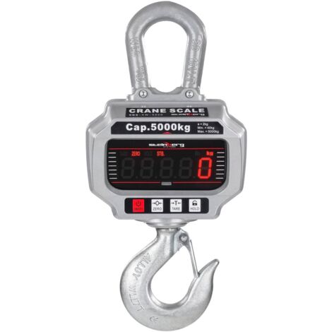 Crane Scale Hook Scale Hanging Scale Digital Scale LED 5t/2kg Remote ...
