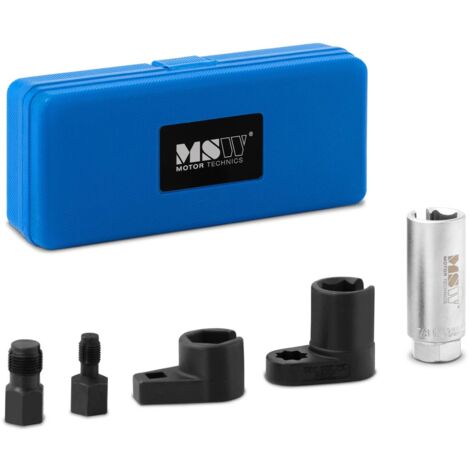 Lambda Sensor Socket Wrench Lambda Sensor Key Thread Chaser Engine 5 Pcs.