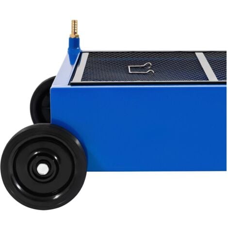 Oil Drain Pan Oil Pan Oil Drip Pan Low Profile Steel 65 L Hand Pump Wheels