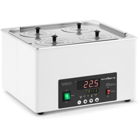 Thermostatic water bath - digital - 14,6 l - 5 - 100 °C - 325 x 300 x ...