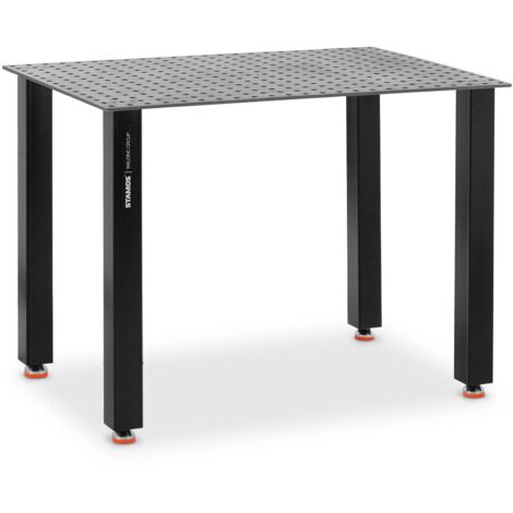 Welding table Perforated table height adjustable 100 kg 80 x 120 cm