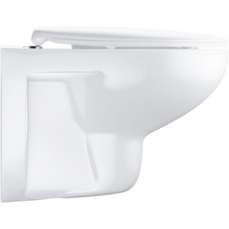 Grohe Bau ceramic set inodoro de pared, lavabo (sin borde para una ...