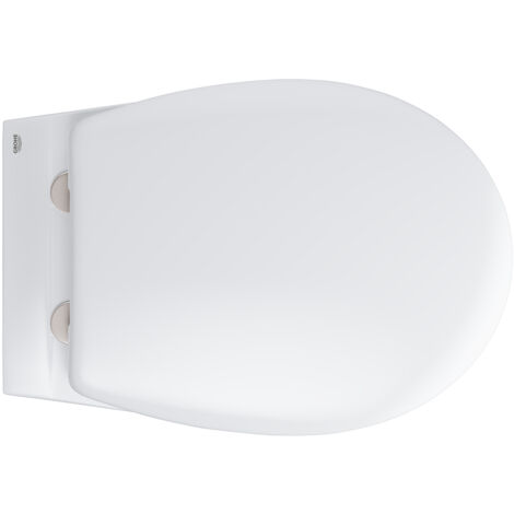 Grohe Bau ceramic set inodoro de pared, lavabo (sin borde para una ...