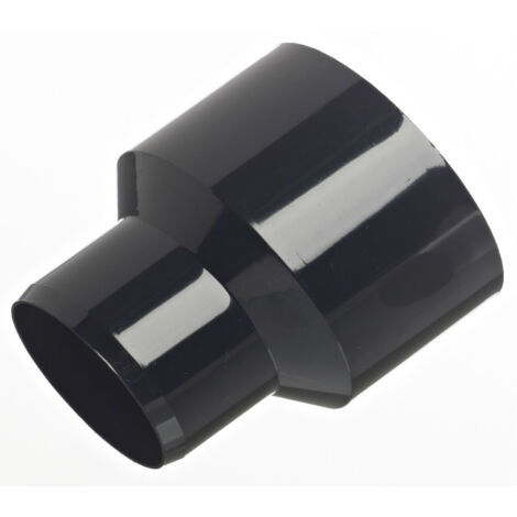 Small Downpipe Reducer for Gutter Mate Diverter & Filter in Black
