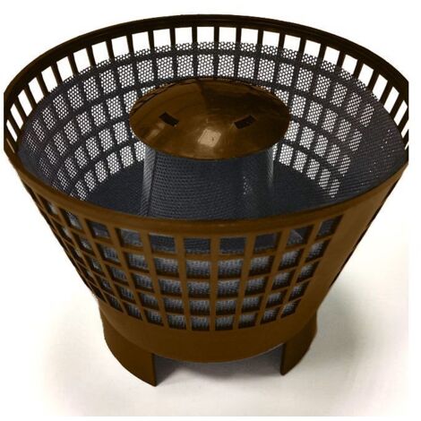 Fine Mesh Insert for Gutter Mate Diverter and Filter in Brown