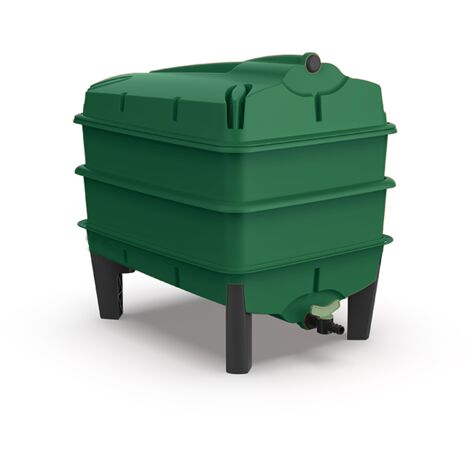 Green Tiger Wormery – Worm Composter Including Worms – 2 Tray