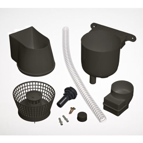 Gutter Mate Diverter & Filter for Water Butts and Water Tanks - Grey
